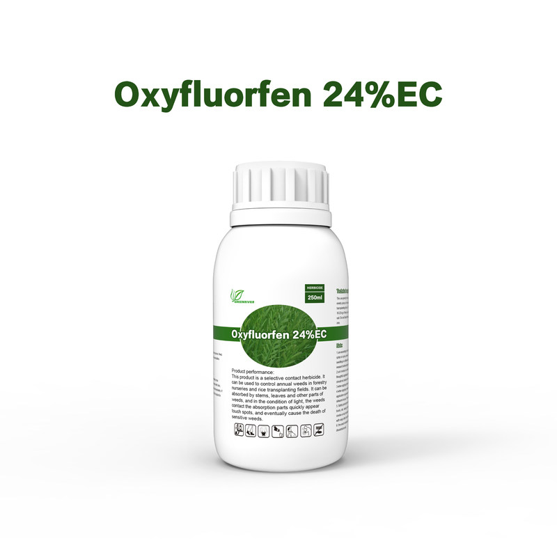 Off White Powder Oxyfluorfen Herbicide 24%EC Pre Emergent Weed Killer ...